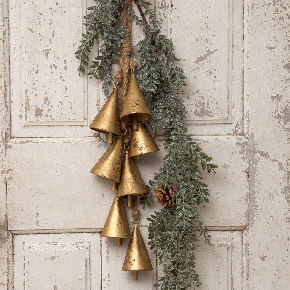 Hanging Gold Tone Bells